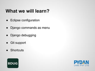 Django in Eclipse | PDF