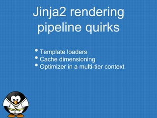 A Two-step Dance with Django and Jinja2 Templates | PPTX