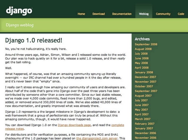 Django GTALUG Presentation | PPT