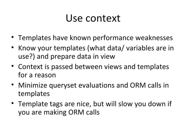 Django orm-tips | PPT