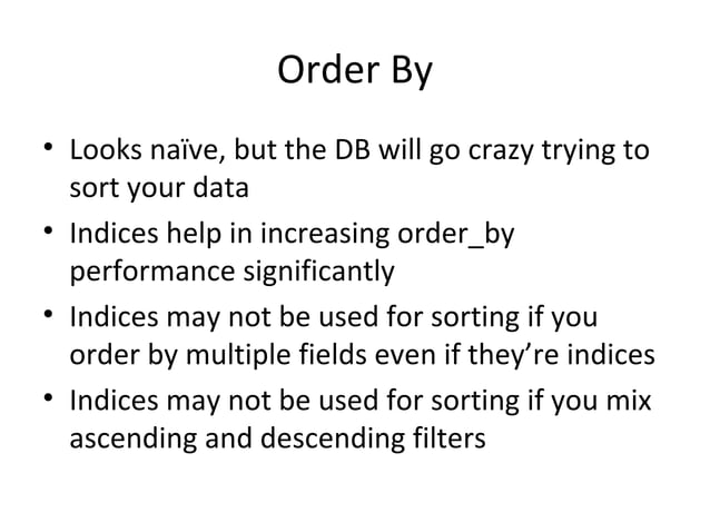 Django orm-tips | PPT | Free Download