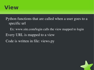 Django tech-talk | ODP | Technology & Computing