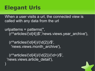 Django tech-talk | ODP | Technology & Computing