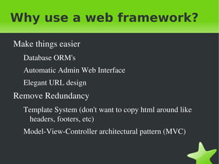 Django tech-talk | ODP | Technology & Computing