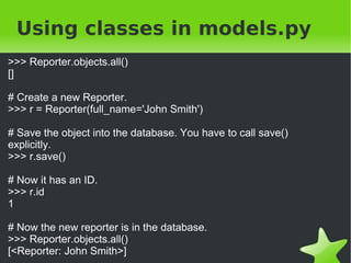 Django tech-talk | PPT