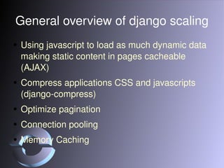 Django Database Optimization | PPT