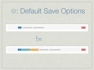 Django Admin: Widgetry & Witchery | PPT