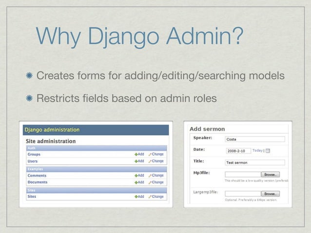 Django Admin: Widgetry & Witchery | PPT