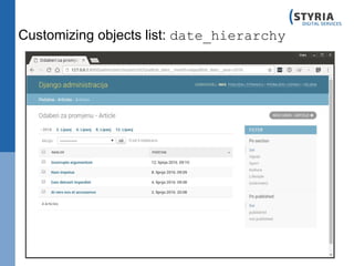 Django Admin (Python meeutp) | PPT