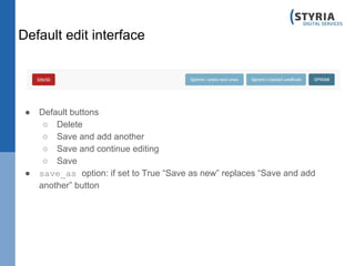 Django Admin (Python meeutp) | PPT
