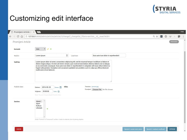 Django Admin (Python meeutp) | PPT | Free Download