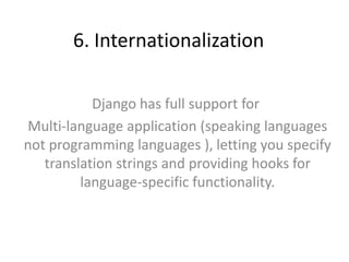 Django part 1 | PPT