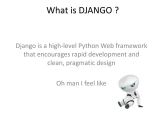 Django part 1 | PPT