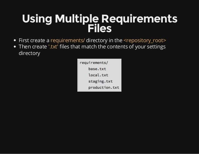 Django Best Practices