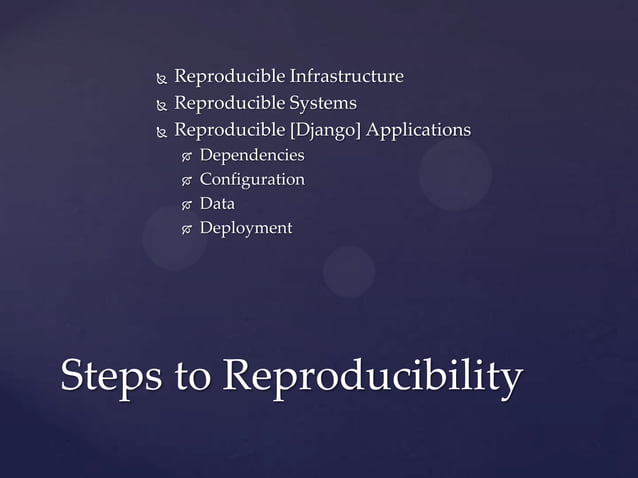 Django deployment best practices | PPT