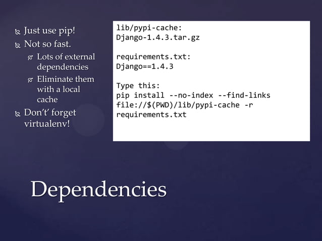 Django deployment best practices | PPT