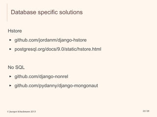 Dynamic Models with Django | PDF
