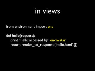 Django Environment | PDF