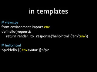 Django Environment | PDF