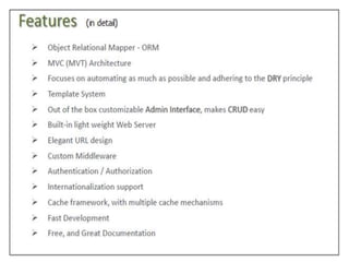 Django for beginners by annai | PPT