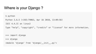 Django from scratch | PDF | Programming Languages | Computing
