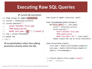 Django: Advanced Models | PPTX