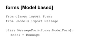 Django Girls Mbale [victor's sessions] | PDF | Web Design and HTML ...