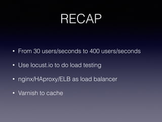 Django in heavy load environment | PPT
