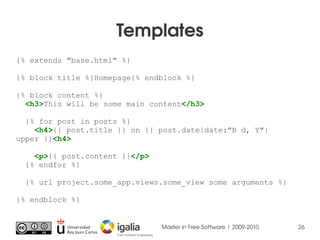 Django introduction | PPT