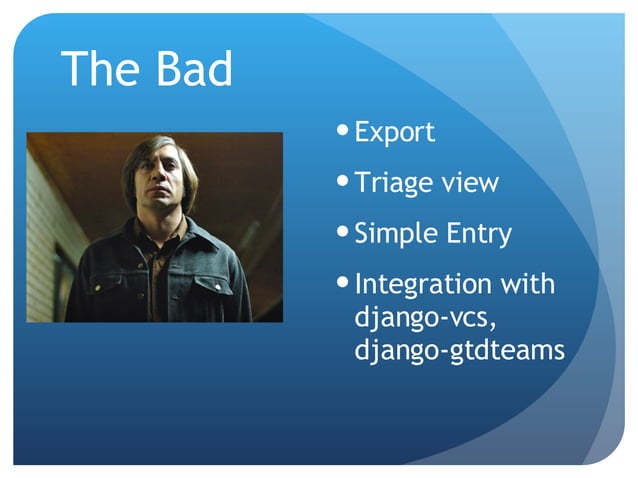 Django Issues Lightning Talk | PPT