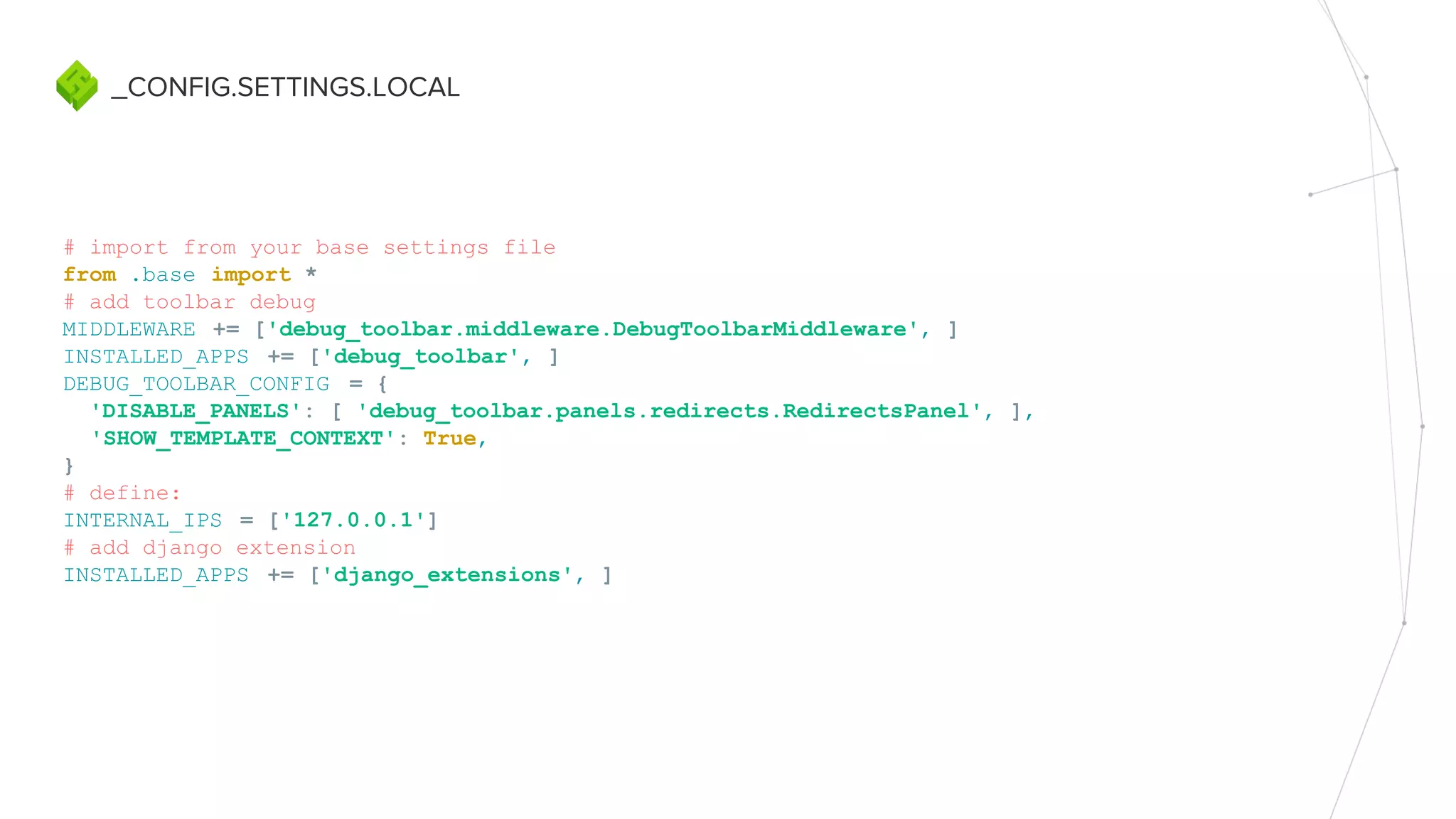 Configuring Django projects for multiple environments | PDF