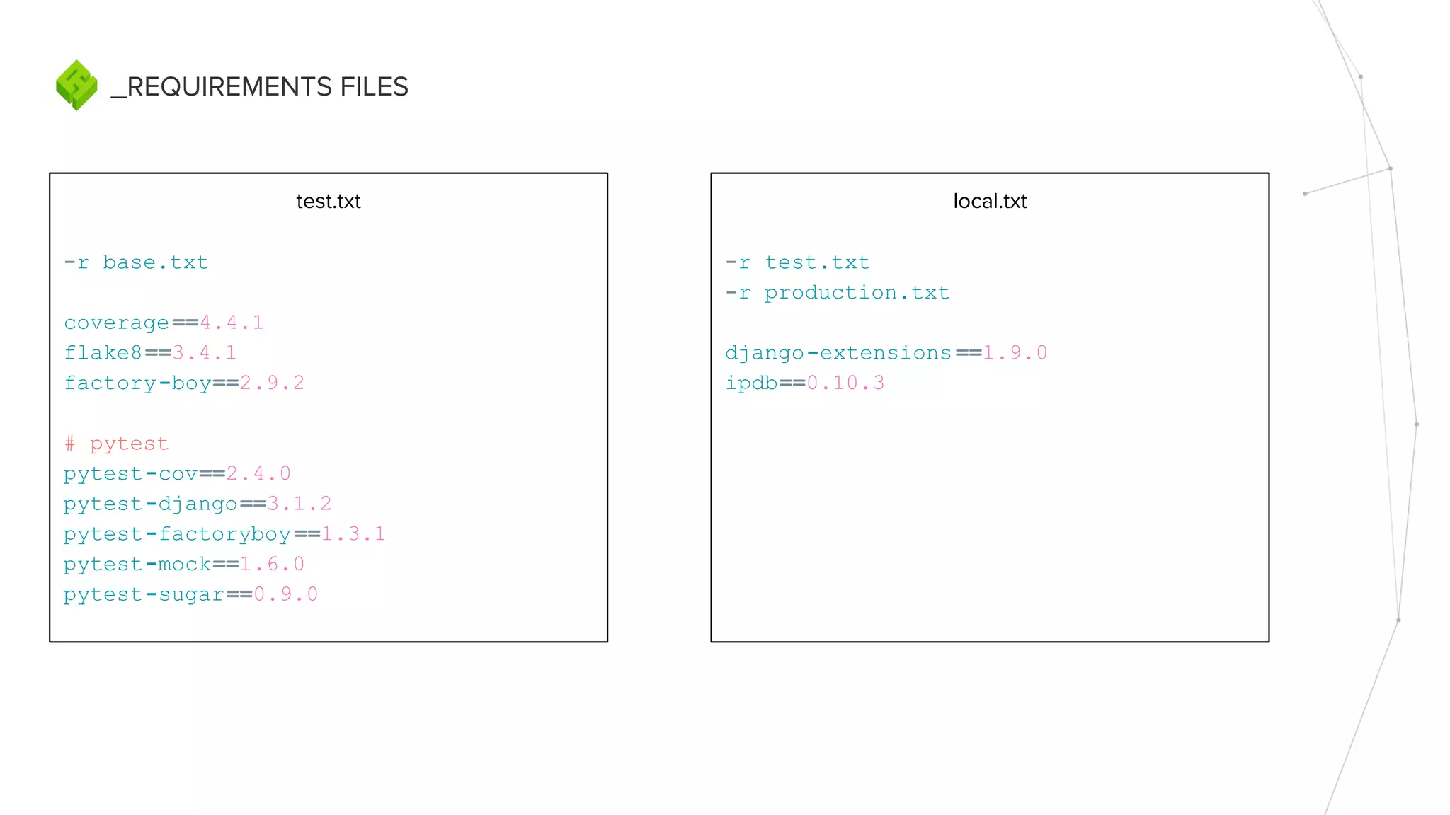 Configuring Django Projects For Multiple Environments Ppt