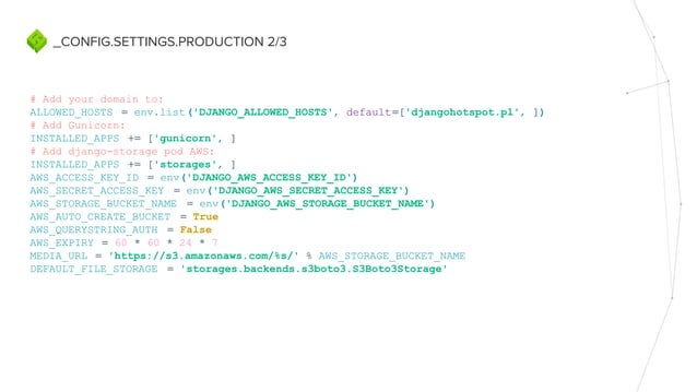 Configuring Django Projects For Multiple Environments Ppt 8648