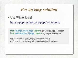Django packages list | ODP