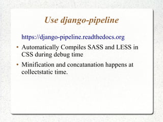 Django packages list | ODP