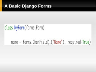 A Basic Django Introduction | PDF