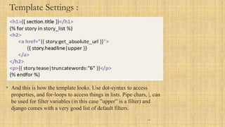 Django Introdcution | PPT