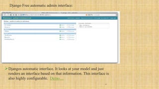 Django Introdcution | PPT