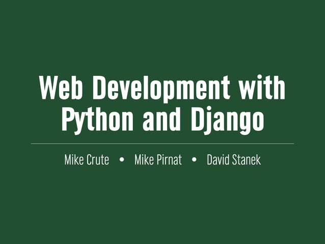Web Development with Python and Django | PDF | Web Development | Internet