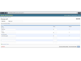 Django presentation | PPT
