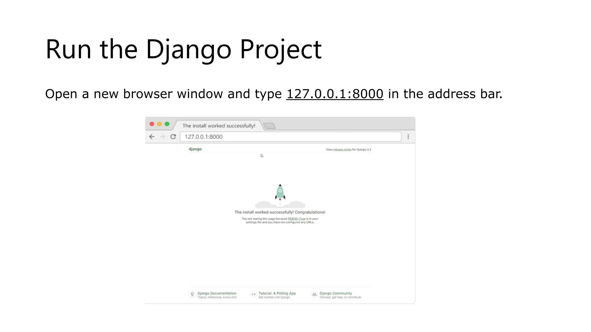 How To Create A Django Project Procedure Ppt