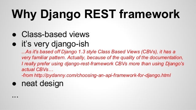 Introduction To Django Rest Framework An Easy Way To Build Rest Fram…