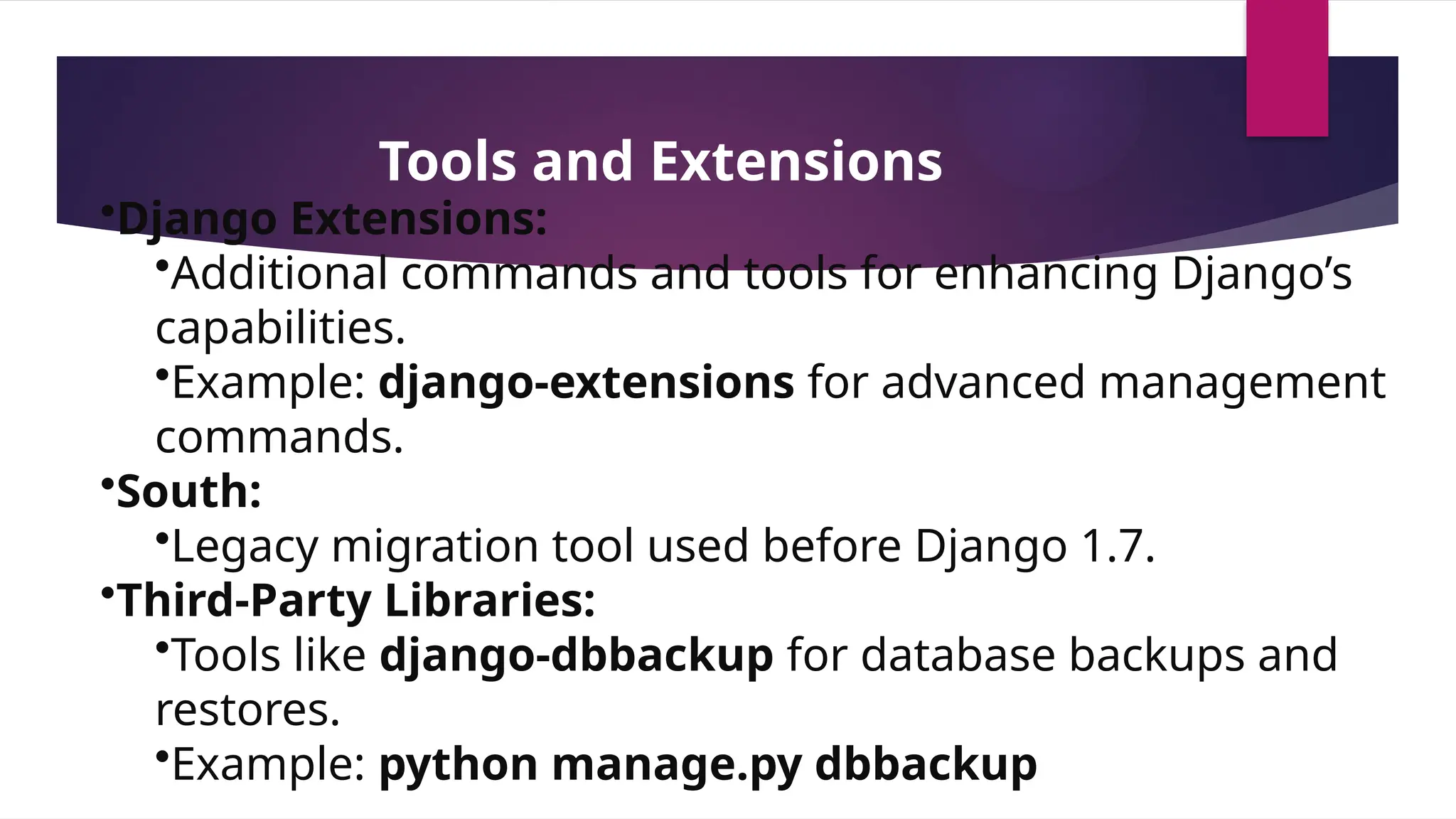 Django Schema Evolution for 5th sem.pptx