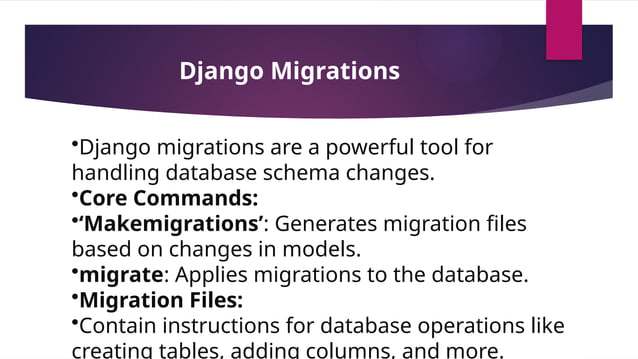 Django Schema Evolution for 5th sem.pptx