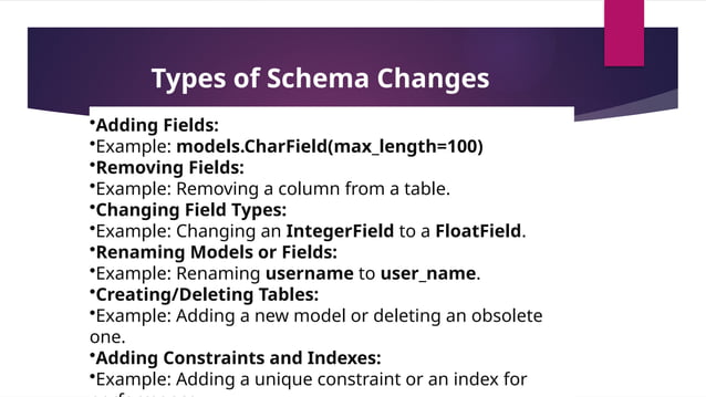 Django Schema Evolution for 5th sem.pptx