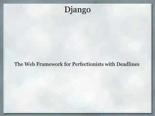 Django Shop | PPT | Web Development | Internet