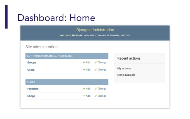 Django superpower: User Dashboards | PDF