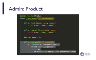 Django superpower: User Dashboards | PPT