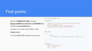 Django Translations: Internationalization | PPTX