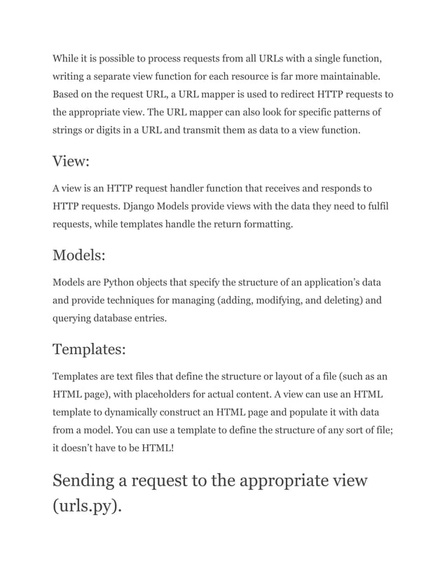 Django Tutorial_ Let’s take a deep dive into Django’s web framework.pdf